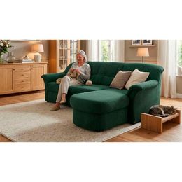 OTTO home Ecksofa &raquo;Langeland 232 x 146 cm, auch mit Schlaffunktion, mit Federkern, L-Form&laquo; mittelfester Sitzkomfort, aus haustierfreundlichem Pet 