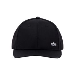 Alpha Industries Herren Baseball Cap &raquo;Metal Label Cap&laquo; schwarz Einheitsgr&ouml;&szlig;e