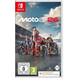 Milestone Spielesoftware &raquo;MotoGP 26 (Code in a Box)&laquo; Nintendo Switch rot Verlasse das Fahrerlager und entdecke neue Fahrweisen.