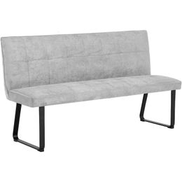 ByLiving Polsterbank &raquo;Talea&laquo; Breite 140 oder 160 cm, in verschiedenen Farben erh&auml;ltlich grau 100% Polyester B/H/T: 160cm x 92cm x 58cm
