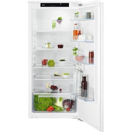 AEG Einbauk&uuml;hlschrank 5000 &raquo;TSK5012EF&laquo; 122,4 cm hoch 55,6 cm breit OptiSpace: Individuell verstellbare Glasablagen silber LED-Innenbeleuchtung erzeugt