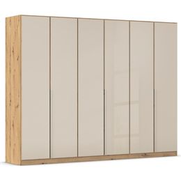 OTTO home Dreht&uuml;renschrank &raquo;Kleiderschrank Kleiderschr&auml;nke Schrank Garderobe AGORDO mit Glasfront&laquo; in zwei Griff-Farben, Breiten 91-405 cm, 