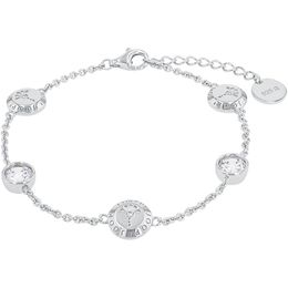 JOOP! Damen JOOP! Armband &raquo;2038048&laquo; mit Zirkonia (synth.) silber 20cm, Silber 925 (Sterlingsilber)