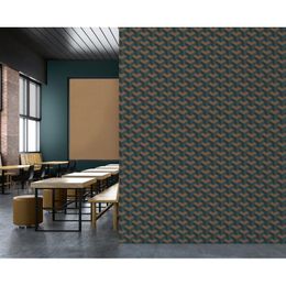Livingwalls living walls Vliestapete &raquo;3D-Tapete W&uuml;rfelmuster - Geometrische Vliestapete&laquo; leicht gl&auml;nzend strukturiert braun Vlies B/L: 0,53m x 10,5m, Rollen: 1