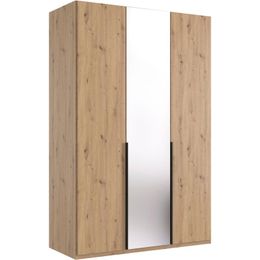 wimex Kleiderschrank &raquo;Mugano,in 5 Breiten,2 H&ouml;hen,2 Tiefen, viele Farben, Made in Germany&laquo; in Basic oder Premium Ausstattung, mit langen Griffen aus Metall,