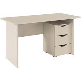 OTTO home Schreibtisch &raquo;Computertisch Schreibtisch mit Schubladen Kinderschreibtisch MARLENE&laquo; Breite 140 cm, mit 3 ger&auml;umigen Schubladen und SOFT-