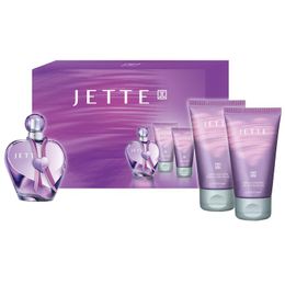 JETTE Damen JETTE Duft-Set &raquo;Love&laquo; 3er-Pack, mit bulgarischer Rose und Iris in der Basis lila Einheitsgr&ouml;&szlig;e
