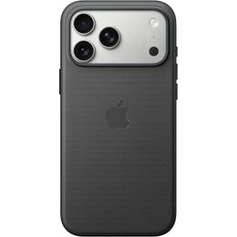 Apple Smartphone-H&uuml;lle &raquo;iPhone 17 Pro Max Funktionsgewebe Case mit MagSafe&laquo; Smartphones 17,5 cm (6,9 Zoll) schwarz Mikrofaser, Polycarbonat (PC), Stoff, 