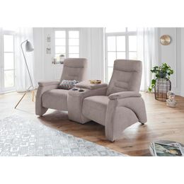 exxpo - sofa fashion 2,5-Sitzer &raquo;Ascoli, Kinosofa mit hohem Sitzkomfort, bequeme Armlehnen&laquo; inkl. Relaxfunktion, mit Ablage und Staufach, hohe 