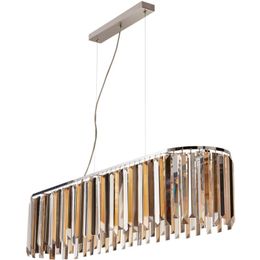 Searchlight H&auml;ngeleuchte &raquo;H&auml;ngeleuchte Clarissa, 8-flammig&laquo; E14 1 Stk. Glamour&ouml;s wei&szlig; 8, H: 25cm, 1 Stk.