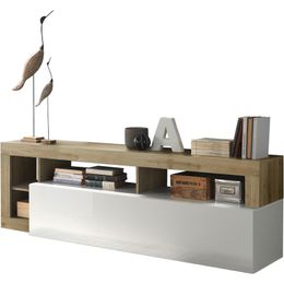 Home Affaire Lowboard &raquo;Hamburg&laquo; Breite 184 cm wei&szlig; B/H/T: 184cm x 58cm x 35cm