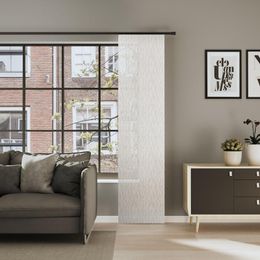 Neutex for you! Schiebegardine &raquo;LISKA&laquo; Paneelwagen 1 Stk. tlg. Moderner Druck im Scandi-Look wei&szlig; Polyester 245cm, Paneelwagen, 60cm