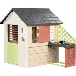 Smoby Spielhaus &raquo; Life Natur mit K&uuml;che&laquo; Made in Europe bunt Kunststoff Einheitsgr&ouml;&szlig;e
