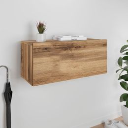 OTTO home Garderobenschrank &raquo;Paris&laquo; Kleine Garderobe Wandschrank 70 cm breit, 1 Klappe braun B/H/T: 70cm x 30cm x 30cm