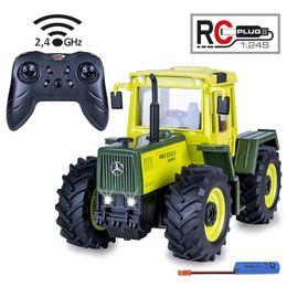 Jamara RC-Auto &raquo;Mercedes-Benz MB-trac 1000 1:24S-Plug 2,4 GHz&laquo; gr&uuml;n Einheitsgr&ouml;&szlig;e RC-Auto