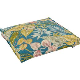 HOCK Sitzkissen &raquo;Eliza-Bouquet Outdoor Sitzkissen&laquo; Outdoor geeignet blau Polyacryl (dralon ) B/L: 50cm x 50cm, 1 Stk.