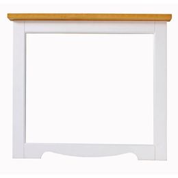OTTO home Spiegel &raquo;Trinidad&laquo; mit Rahmen gelb Glas B/H/T: 80cm x 64cm x 6cm, Struktur