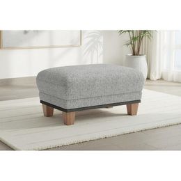 Sit & More sit&more Polsterhocker &raquo;Concept&laquo; mit Buchefu&szlig; in drei Farben zur Auswahl 100% Polyester B/H/T: 90cm x 46cm x 60cm, Chenille,mit Fu&szlig; Buche natur