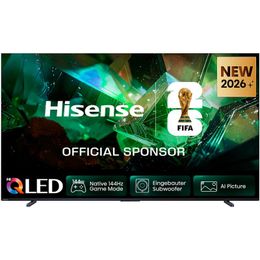HISENSE QLED-Fernseher &raquo;100E7DS PRO&laquo; 253 cm/100 &prime;&prime; Smart-TV Dolby Atmos, Dolby Vision, Hi-QLED Colour, AI 4K Upscaler
