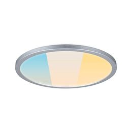 Paulmann LED Panel &raquo;Atria Shine 3000K IP44 White Select rund&laquo; LED-Modul 1 Stk. Tageslichtwei&szlig; Farbwechsler, Farbsteuerung 1, &Oslash; 29,8cm H: 3,5cm, 1 Stk.