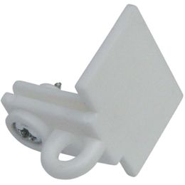 Sch&ouml;ner Wohnen Kollektion SCH&Ouml;NER WOHNEN-Kollektion Gardinenstangen-Endst&uuml;ck &raquo;Endkappe Emilia&laquo; Serie Alu-Vorhangschienen Set Emilia wei&szlig; 2 Stk.