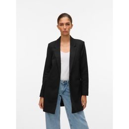 V&eacute;ro Moda Vero Moda Damen Jerseyblazer &raquo;VMVERINA LS LONG BLAZER&laquo; schwarz 36
