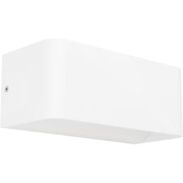 Eglo Wandleuchte &raquo;SANIA-Z Wandlampe - Alu, Stahl - LED - 1X10W - IP55&laquo; LED-Modul 1 Stk. Kaltwei&szlig; Neutralwei&szlig; RGB Warmwei&szlig; Au&szlig;enbeleuchtung, 