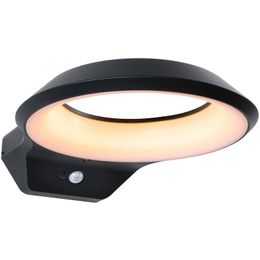 Paulmann LED Au&szlig;en-Wandleuchte &raquo;Anela 230V&laquo; insektenfreundlich grau 1, H: 7,1cm