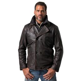 JP1880 Lederjacke in mahagoni | Gr.: 3XL