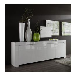 Home Affaire Sideboard &raquo;Amalfi&laquo; 1 Stk. tlg. Breite 210 cm wei&szlig; B/H/T: 210cm