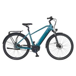Prophete Herren &raquo;Geniesser 5.0 mit Gates Riemenantrieb&laquo; 7 Gang Shimano Nexus Schaltwerk Nabenschaltung Mittelmotor 250 W Suntour Parallelogramm 