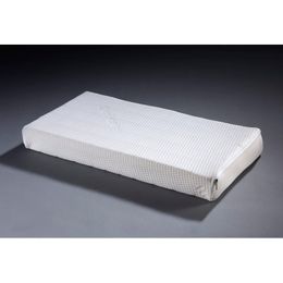 Hemafa Nackenst&uuml;tzkissen &raquo;Vario 7&laquo; F&uuml;llung: Schaumkern mit W&uuml;rfelschnitt 1 Stk. tlg. Unterst&uuml;tzt Nacken und Schulter beim Schlafen beige B/H/L: 35cm x 7cm x 