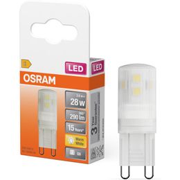 Osram LED-Leuchtmittel &raquo;Star PINLED-Lampe, Matt&laquo; G9 1 Stk. Warmwei&szlig; wei&szlig; Einheitsgr&ouml;&szlig;e