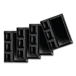 M&auml;ser M&Auml;SER Fondueteller Teller Set Porzellan Einheitsgr&ouml;&szlig;e