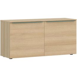 Tom Tailor HOME Kommode Sideboard mit 2 T&uuml;ren, Softclose,viel Stauraum mit Farbkick Holzwerkstoff, Melamin, Spanplatte B/H/T: 110cm x 56cm x 42cm, 