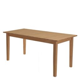 Otto Home Unisex OTTO home Esstisch &raquo;Dakota&laquo; aus massivem Kiefernholz, ausziehbar, Breite 160-200 cm beige B/H/T: 160cm x 75cm x 80cm,mit Verl&auml;ngerung