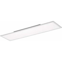 JUST LIGHT Deckenleuchte &raquo;FLAT&laquo; LED-Board 1 Stk. Neutralwei&szlig; Tageslichtwei&szlig; Warmwei&szlig; CCT - Farbtemperaturregelung, Dimmbar &uuml;ber Funkfernbedienung wei&szlig;