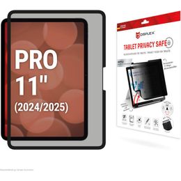 Displex Displayschutzfolie &raquo;Tablet Privacy Safe&laquo; f&uuml;r Apple iPad Pro 11" (2024/2025) Blickschutzfolie, Schutzfolie, Bildschirmschutz, kratz- & sto&szlig;fest schwarz