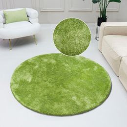 Bruno Banani Teppich &raquo;Dana Teppich, besonders weich und kuschelig, Kundenliebling&laquo; rund 30 mm H&ouml;he uni, Mikrofaser Teppiche, Wohnzimmer, Schlafzimmer, Esszimmer 