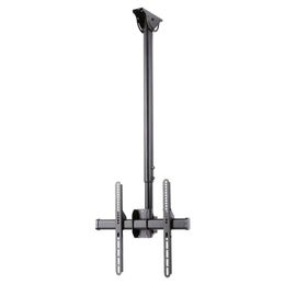 Hama TV-Deckenhalterung &raquo;TV Deckenhalterung Halter 81-165 cm 32 -65 Zoll Neig- u. schwenkbar&laquo; bis 165 cm Zoll schwarz Stahlblech Einheitsgr&ouml;&szlig;e