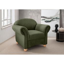 Home Affaire Sessel &raquo;Torello bequem und zeitlos, Breite 90cm&laquo; 1 Stk. tlg. 100% Polyester Microfaser, B/H/T: 90cm x 84cm x 80cm