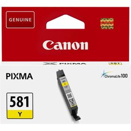 Canon Tintenpatrone &raquo;INK CLI-581 Y&laquo; original Druckerpatrone 581 gelb/yellow gelb