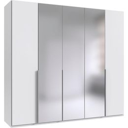 wimex Kleiderschrank &raquo;Mugano,in 5 Breiten,2 H&ouml;hen,2 Tiefen, viele Farben, Made in Germany&laquo; in Basic oder Premium Ausstattung, mit langen Griffen aus Metall,