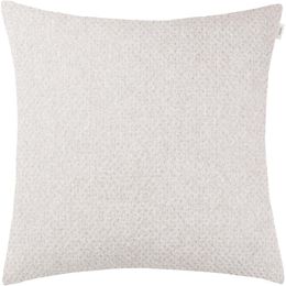 Esprit Dekokissen &raquo;Harp Structure, Wendekissenh&uuml;lle ohne F&uuml;llung, 1 St&uuml;ck&laquo; in Flanelloptik beige Obermaterial: 100% Polyester B/L: 60cm x 60cm, 1 Stk.