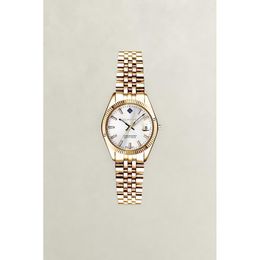 Gant Damen Quarzuhr &raquo;Sussex Mini&laquo; Armbanduhr, Damenuhr, Edelstahlarmband, analog, Tag gold Einheitsgr&ouml;&szlig;e