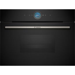Bosch Dampfbackofen Serie 8 &raquo;CDG714XB1&laquo; Gesundes Dampfgaren & die Automatik f&uuml;r perfektes Timing schwarz Einheitsgr&ouml;&szlig;e Dampfbackofen