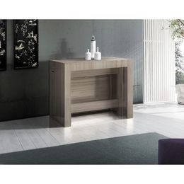 Home Affaire Esstisch &raquo;Praktika, K&uuml;chentisch, Wohnzimmertisch, Speisetisch&laquo; mit Auszugsfunktion, ausziehbar von 50 cm auf 300 cm beige B/H/T: 50cm x 
