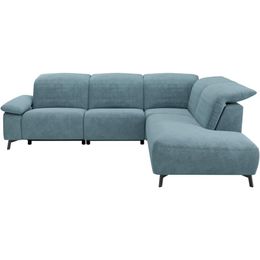 Musterring Ecksofa &raquo;MR 370, intelligenter Komfort im modernen Design&laquo; Optionale Relaxfunktion, flexible Kopfteile & klappbare Armlehnen 16% Baumwolle, 79% 