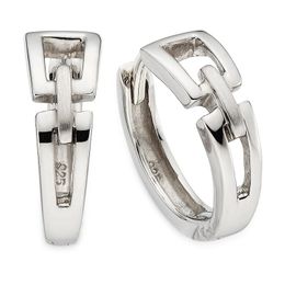 Bruno Banani Damen Paar Creolen &raquo;Schmuck Geschenk Silbercreolen&laquo; silber 14mm, Silber 925 (Sterlingsilber)