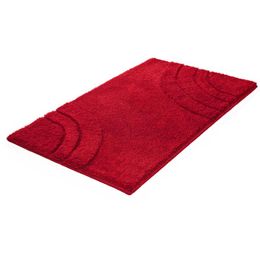 Kleine Wolke Badematte &raquo;&raquo;Saturn&laquo;, Badvorleger, Badezimmer Teppich&laquo; H&ouml;he 25 mm rutschhemmend beschichtet fu&szlig;bodenheizungsgeeignet Badteppich, Uni Farben, modernes 